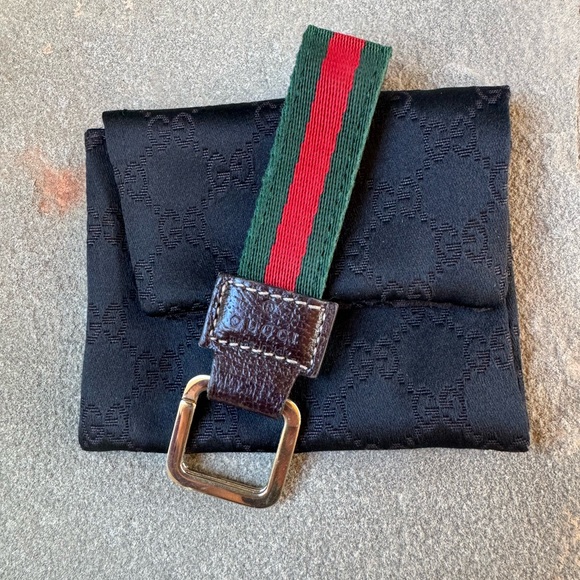 Gucci | Accessories | Gucci Sherry Line Key Fob | Poshmark